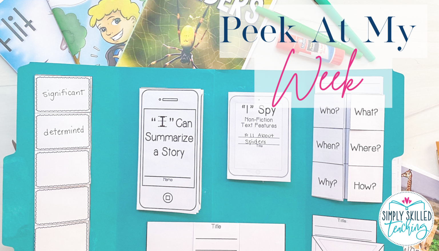 Peek at my Week :) - Simply Skilled Teaching