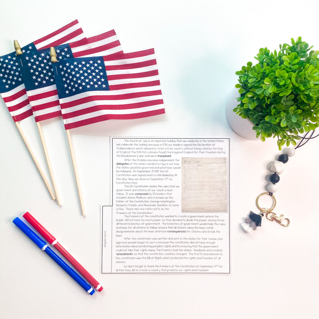 Constitution Day - Simply Skilled Teaching