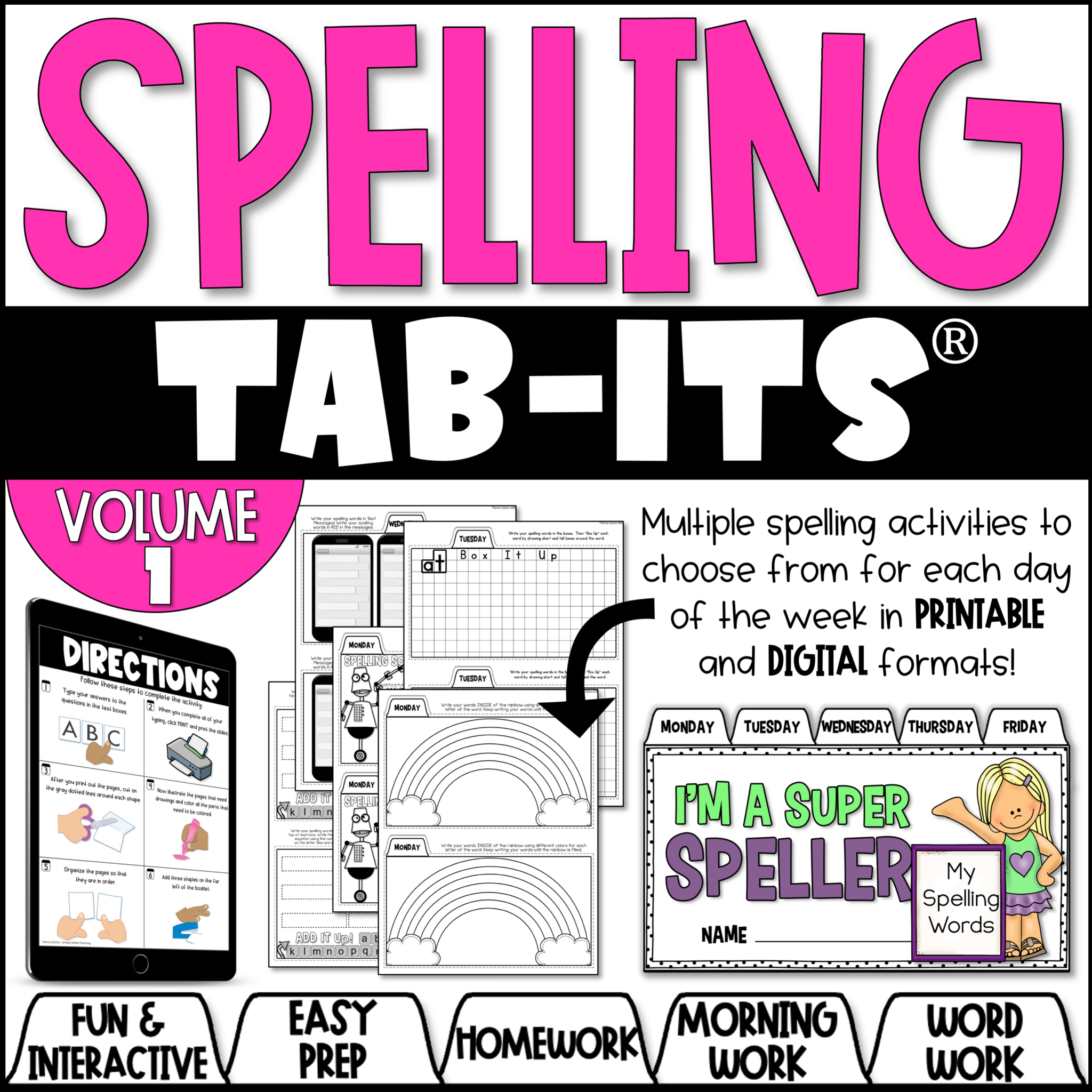 Engaging Spelling Activities! - Simply Skilled Teaching