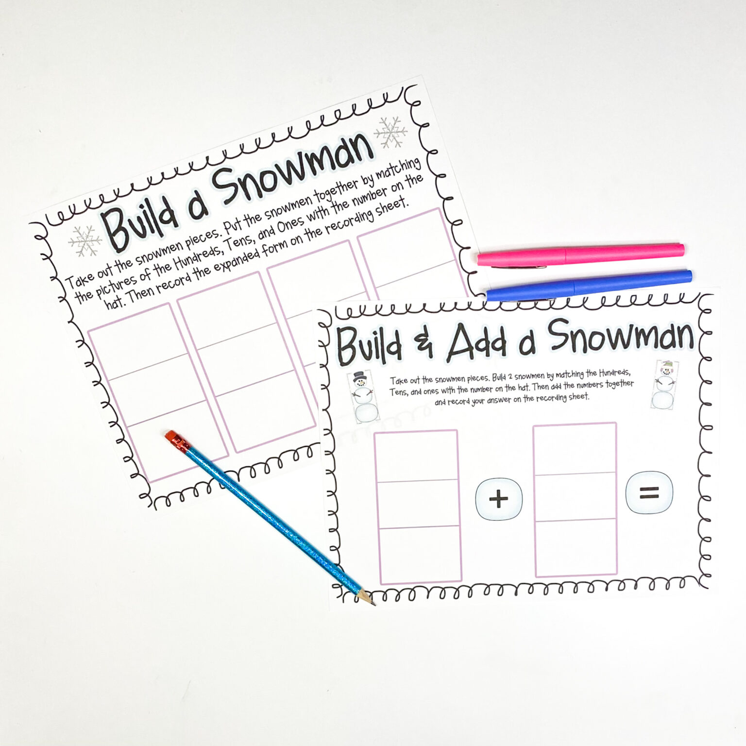 Math is Snow Much Fun! - Simply Skilled Teaching